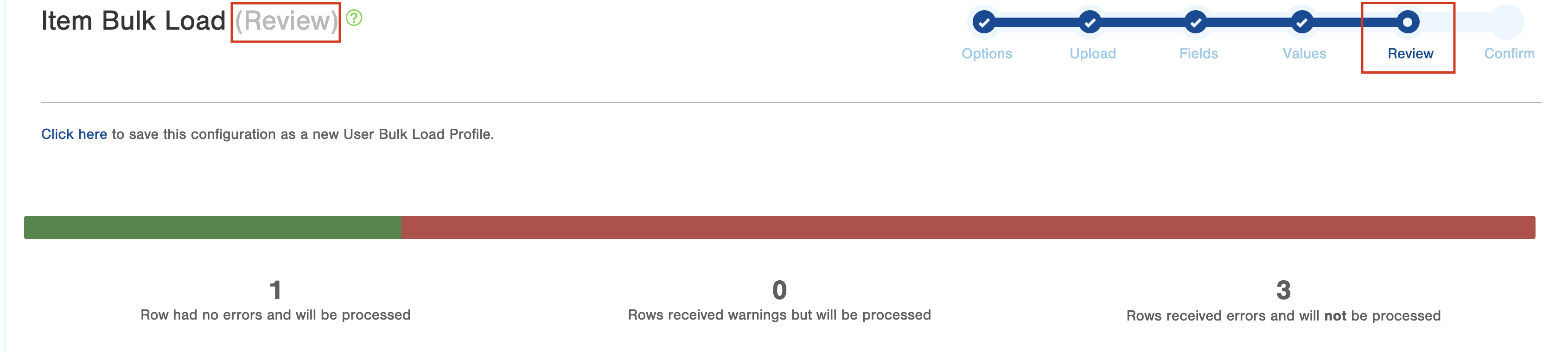 Bulk Load Troubleshooting